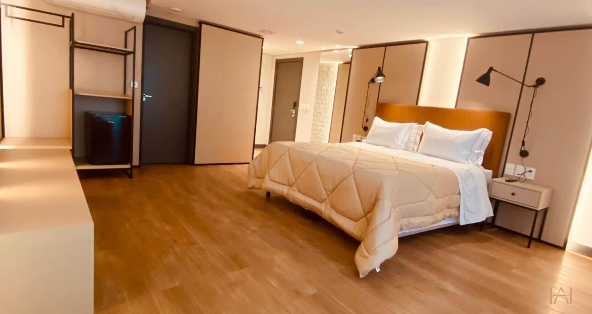 Suíte superior | Cofres nos quartos, cortinas blackout, quartos à prova de som