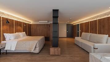 Suite Lua de Mel | Cofre no quarto, cortinas/cortinados opacos, quartos insonorizados