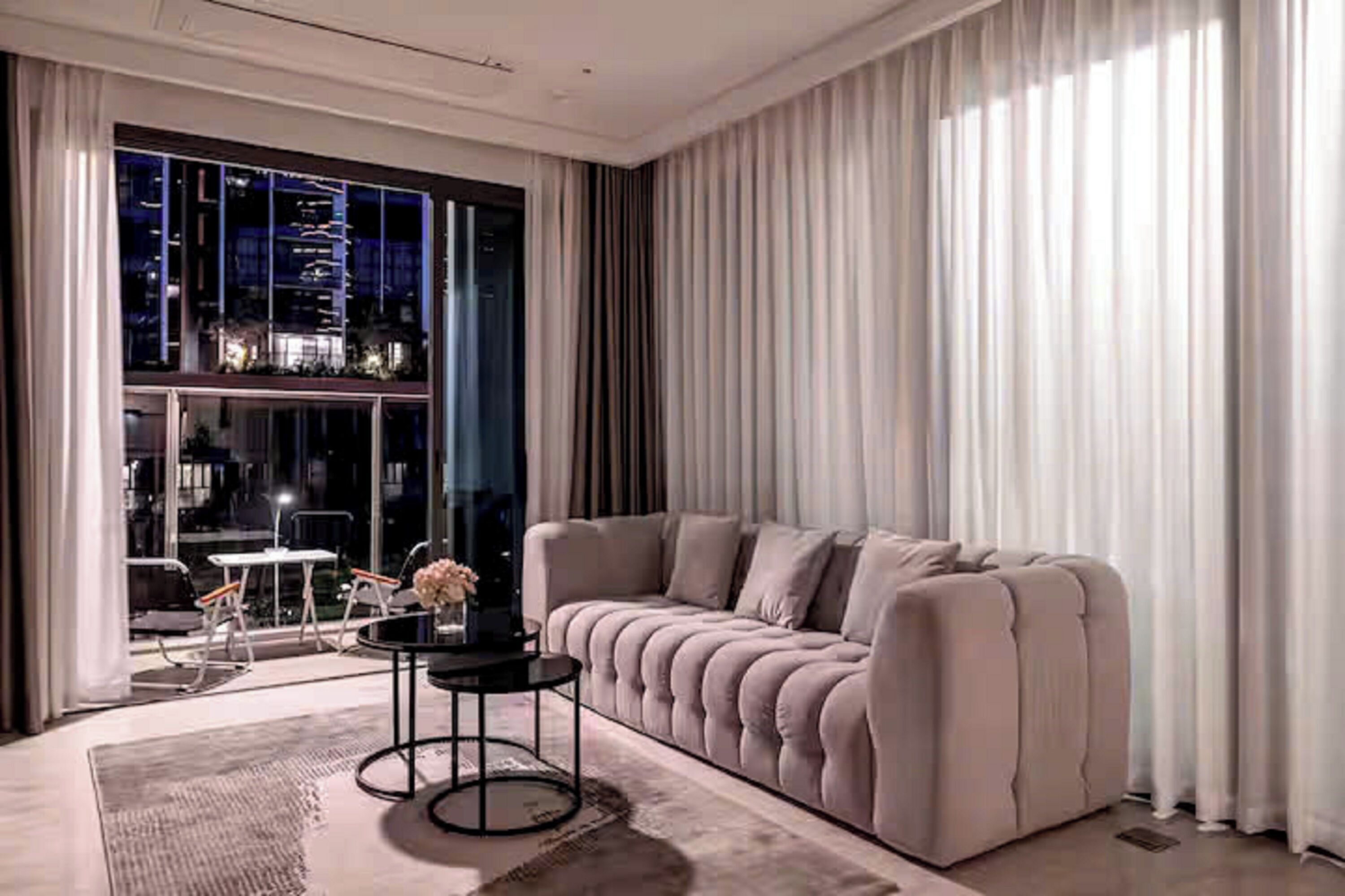 Suíte família, 3 quartos, acesso ao Club Lounge, vista para a cidade | Vista do quarto