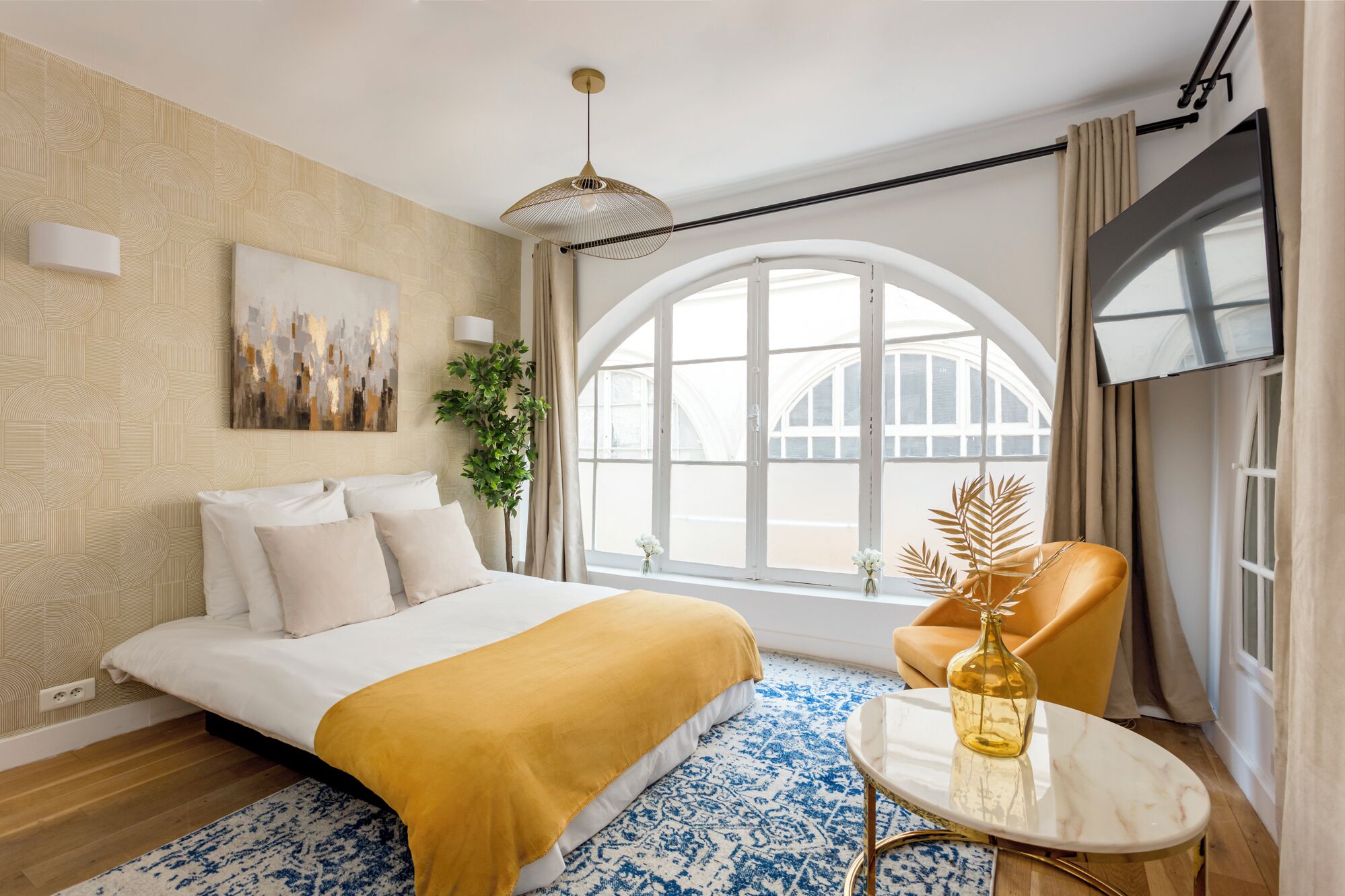 Apartamento | Sala de estar | Smart TV, Netflix, serviços de streaming, escritórios 