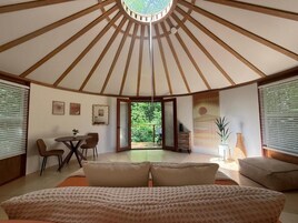 Barraca luxo, vista para a montanha | Roupas de cama premium, Wi-Fi de cortesia, roupa de cama