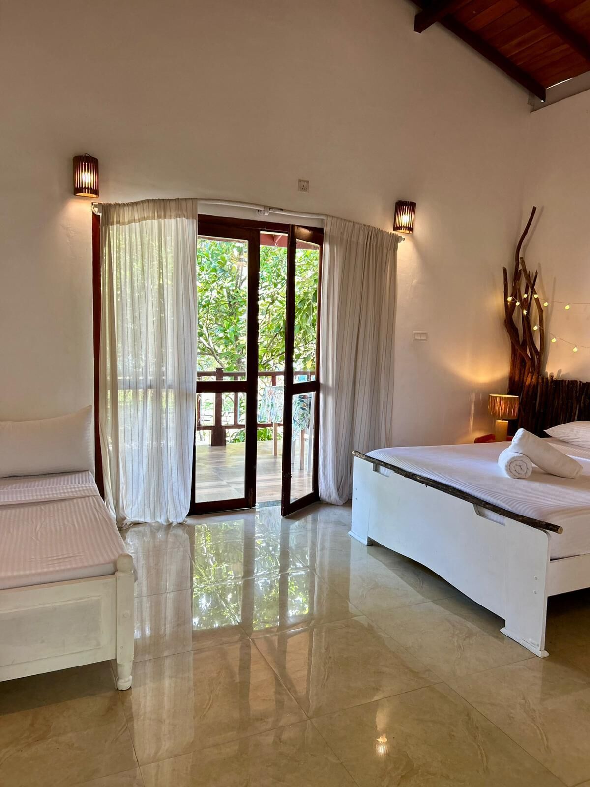 Quarto Triplo Familiar | Wi-fi grátis, roupa de cama fornecida 