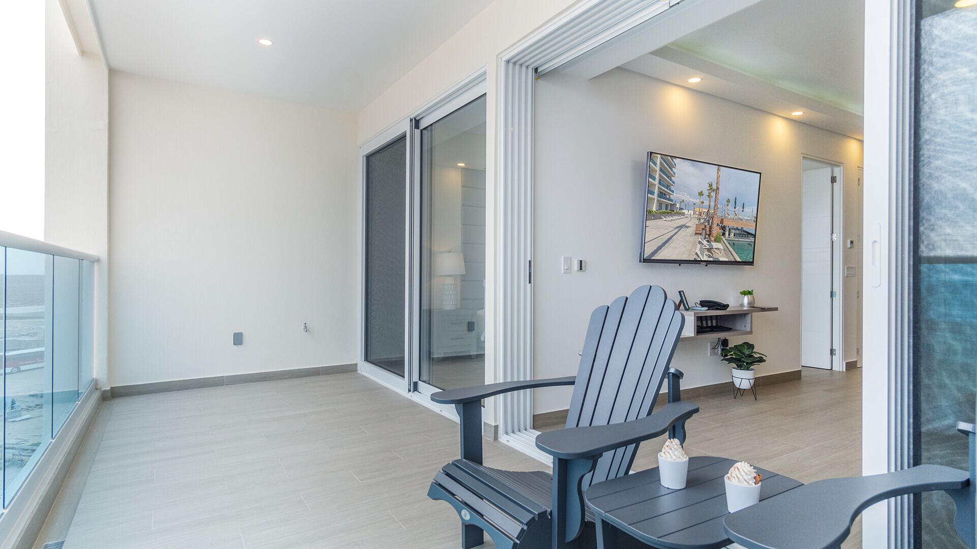 Apartamento em Condomínio Fechado, 1 cama king-size e sofá-cama (Encantame Towers Viento 503) | Interior