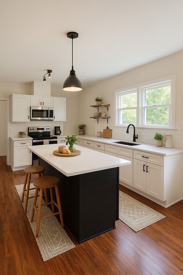 Spacious 5-bedroom building in brilliant Detroit with fitness room ...