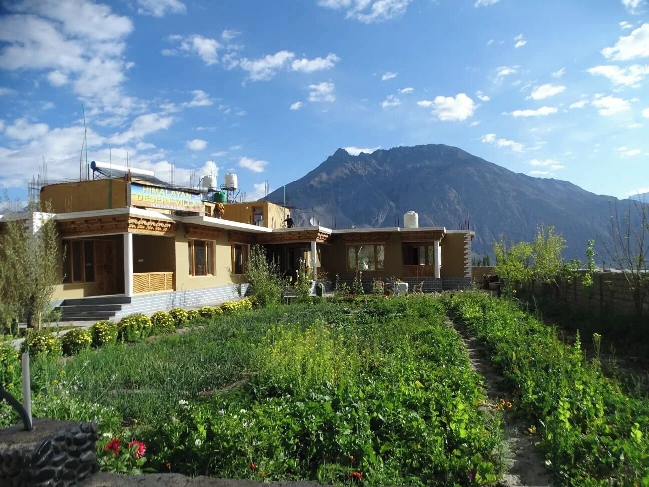 Fachada da propriedade