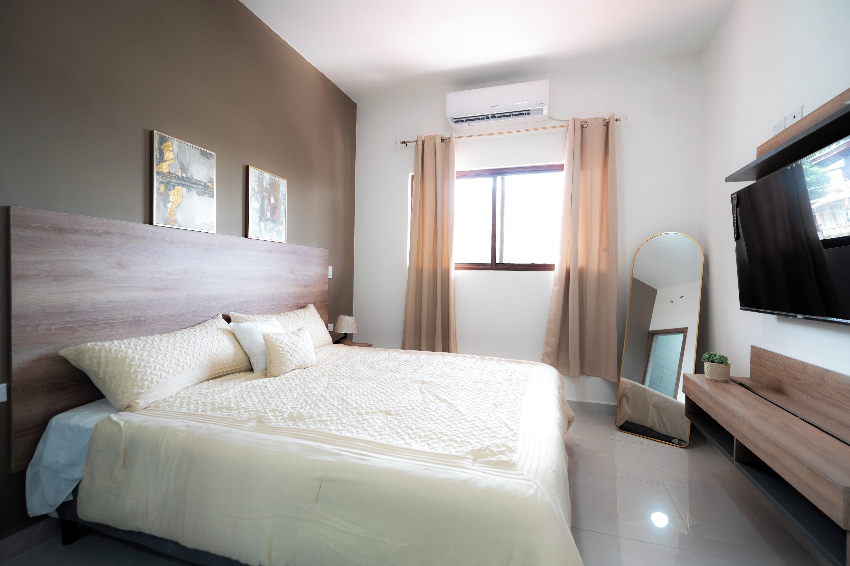 Wi-fi grátis, roupa de cama fornecida 