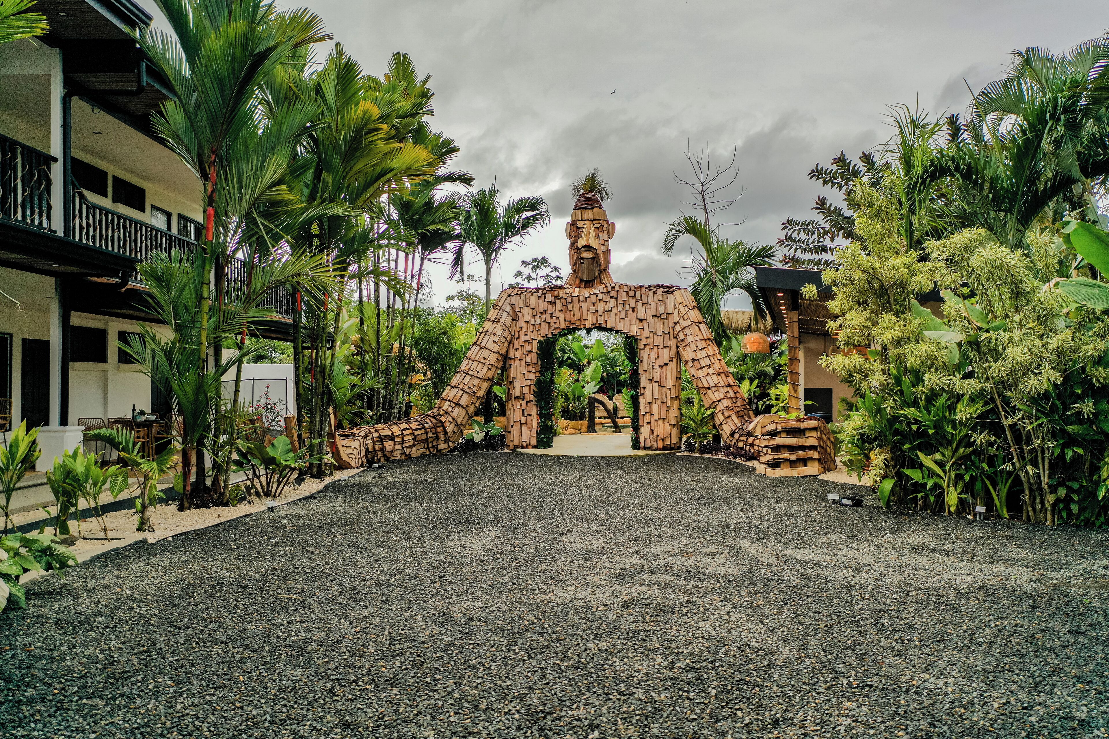 Fachada da propriedade