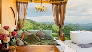 Barraca premier | Área de estar