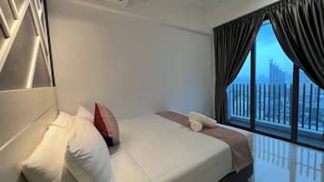 Estúdio Superior, varanda, Vista para a cidade | Varanda