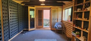 Casa, 1 quarto, vista para o jardim | Parte interna