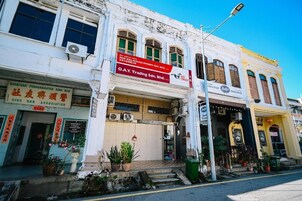 Fachada da propriedade