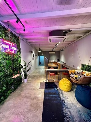 Entrada do alojamento