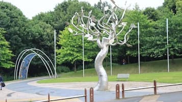 Casa, 2 quartos | Terrenos do alojamento