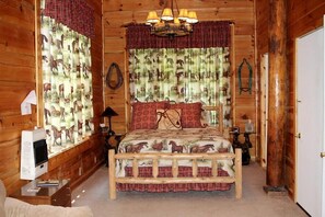 Thematic Western Suite Rental with Back Deck Access in West Virginia ...