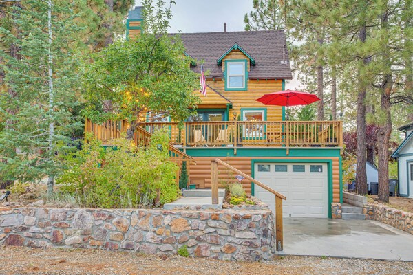 3 Mi To Snow Summit: Charming Home W/ Fenced Yard - Big Bear Lake, CA