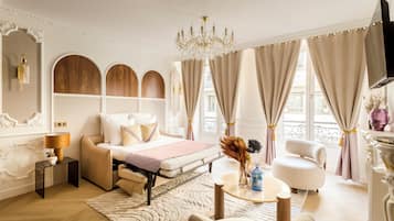 Apartamento | Sala de estar | Smart TV, Netflix, serviços de streaming, escritórios