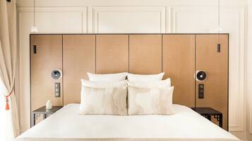 Apartamento | Roupa hipoalergénica, camas de colchão pillowtop, cofre no quarto