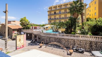 Apartamento Comfort, varanda, Vista para a cidade | Vista do quarto