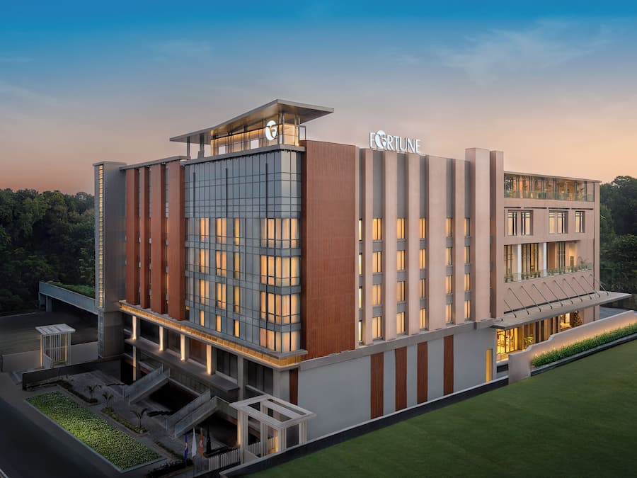 Fachada da propriedade