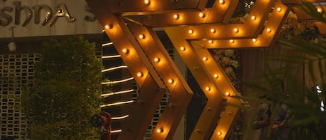 Entrada do alojamento