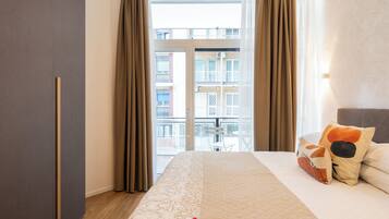 Quarto Duplo Deluxe | Secretária, ferro/tábua de engomar, Wi-fi grátis