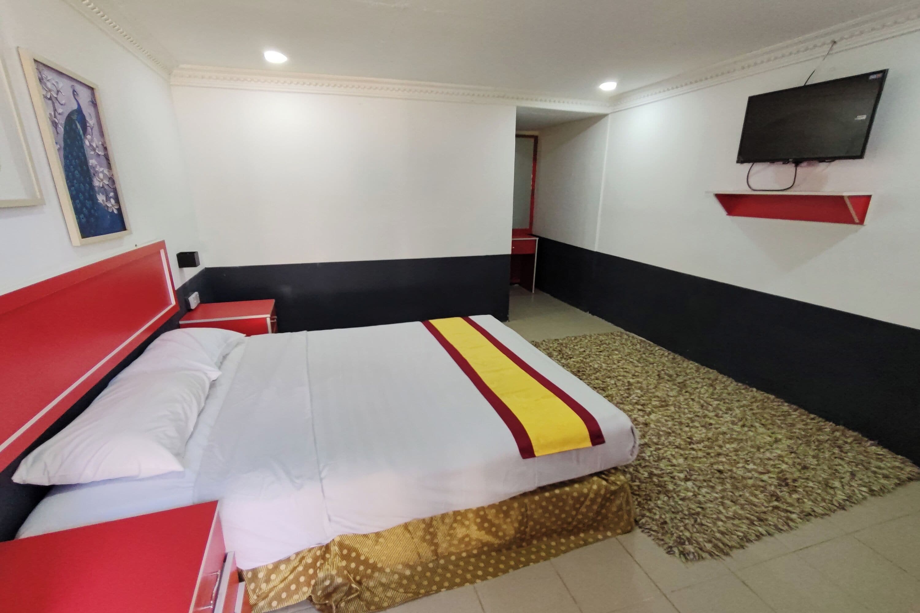 Roupa de cama fornecida 