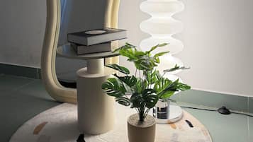 Estúdio standard, vista para a cidade | Banheiro | Chuveiro, produtos de toalete grátis, secador de cabelo