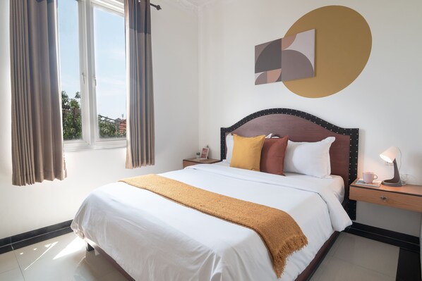 Wi-Fi de cortesia, roupa de cama