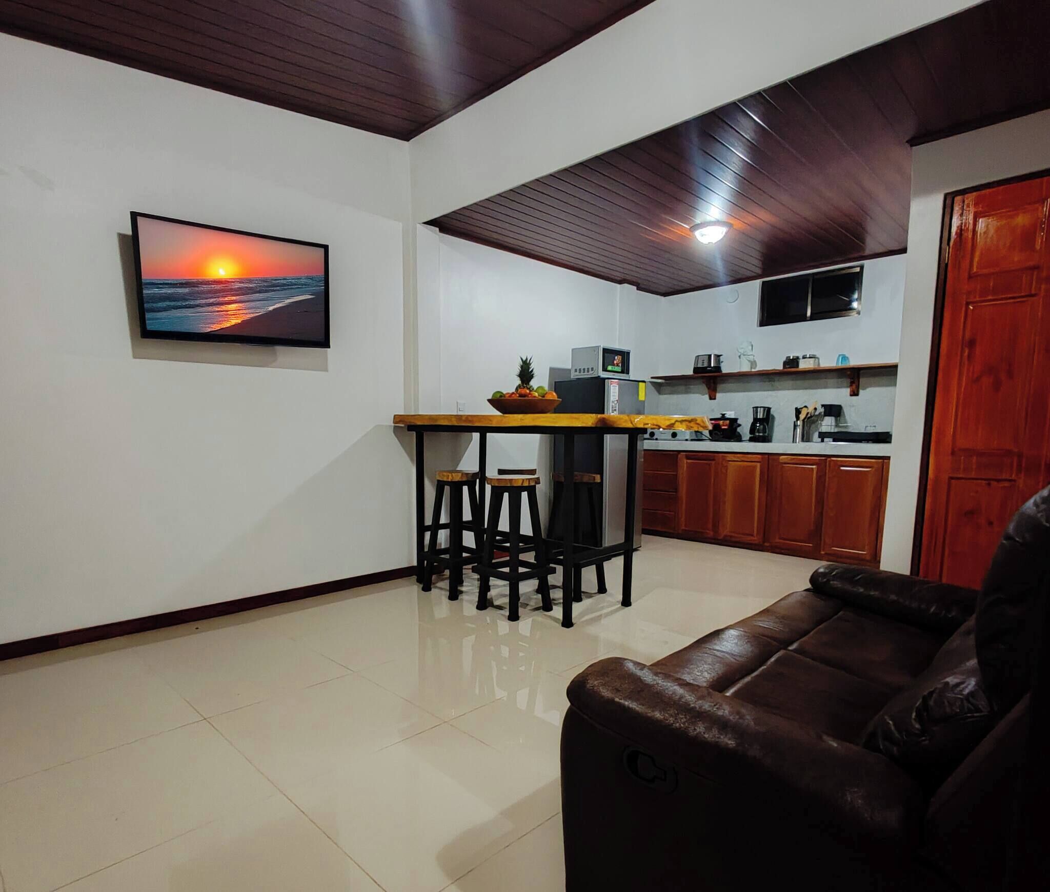 Apartamento, 1 quarto, pátio, vista para o jardim | Comodidade do quarto