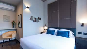 Quarto Duplo ou Twin Comfort | Lençóis de algodão egípcio, roupa de alta qualidade, edredões de penas