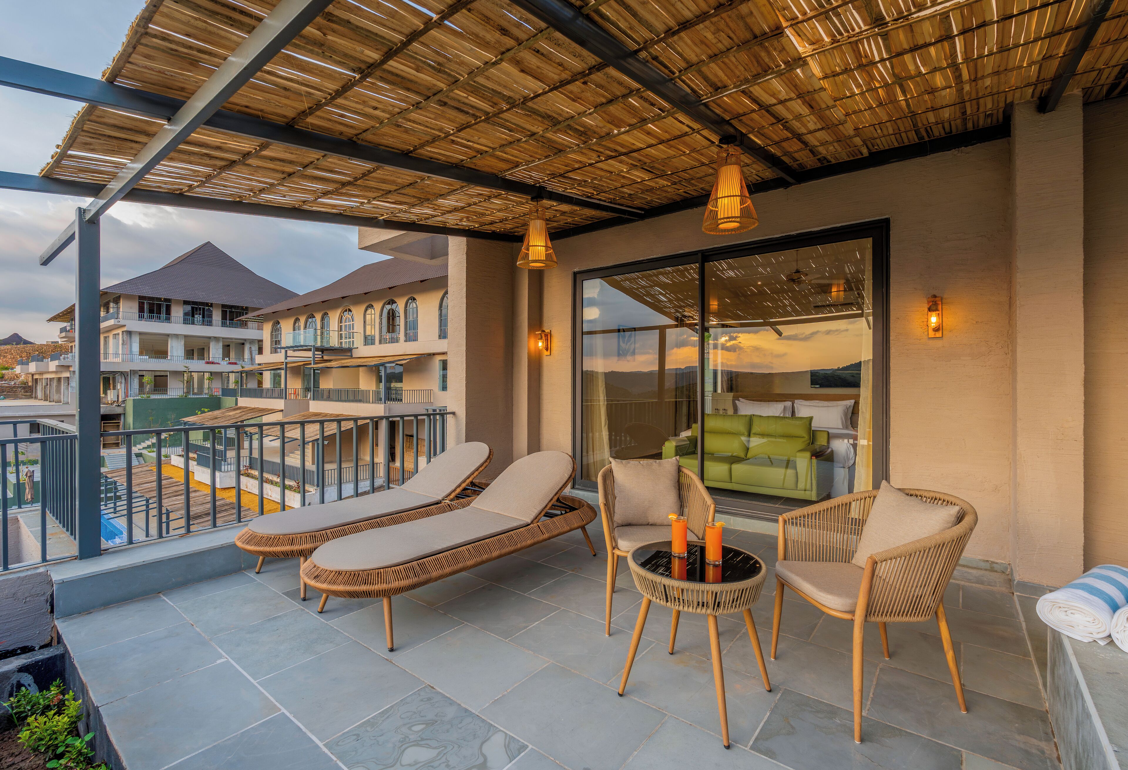 Fachada da propriedade