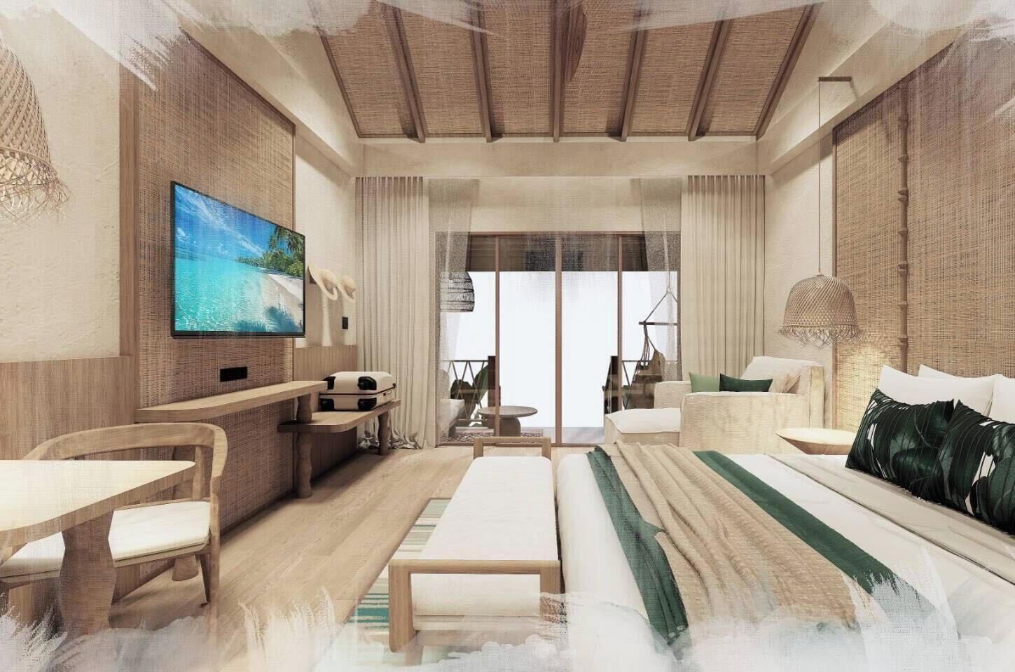 Quarto Duplo Deluxe, varanda | Secretária, Wi-fi grátis 