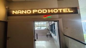 Entrada do alojamento