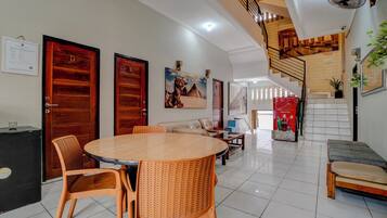 Sala de estar do lobby