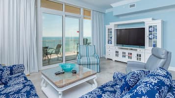 Apartamento em Condomínio Fechado, 3 quartos | Sala de estar