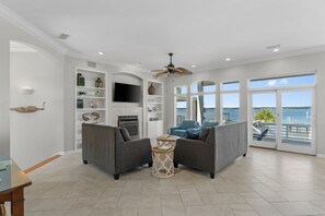 Sound-Front Luxury with Private Beach, Pier, and Stunning Views ...
