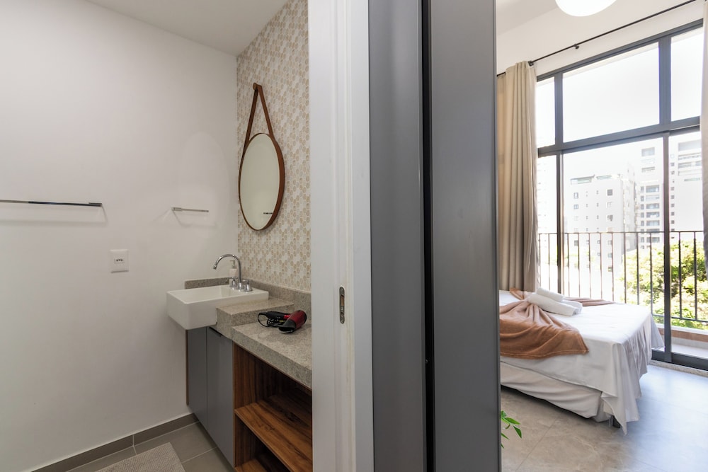 Apartment in Perdizes with air conditioning, pool, near Allianz Arena ...