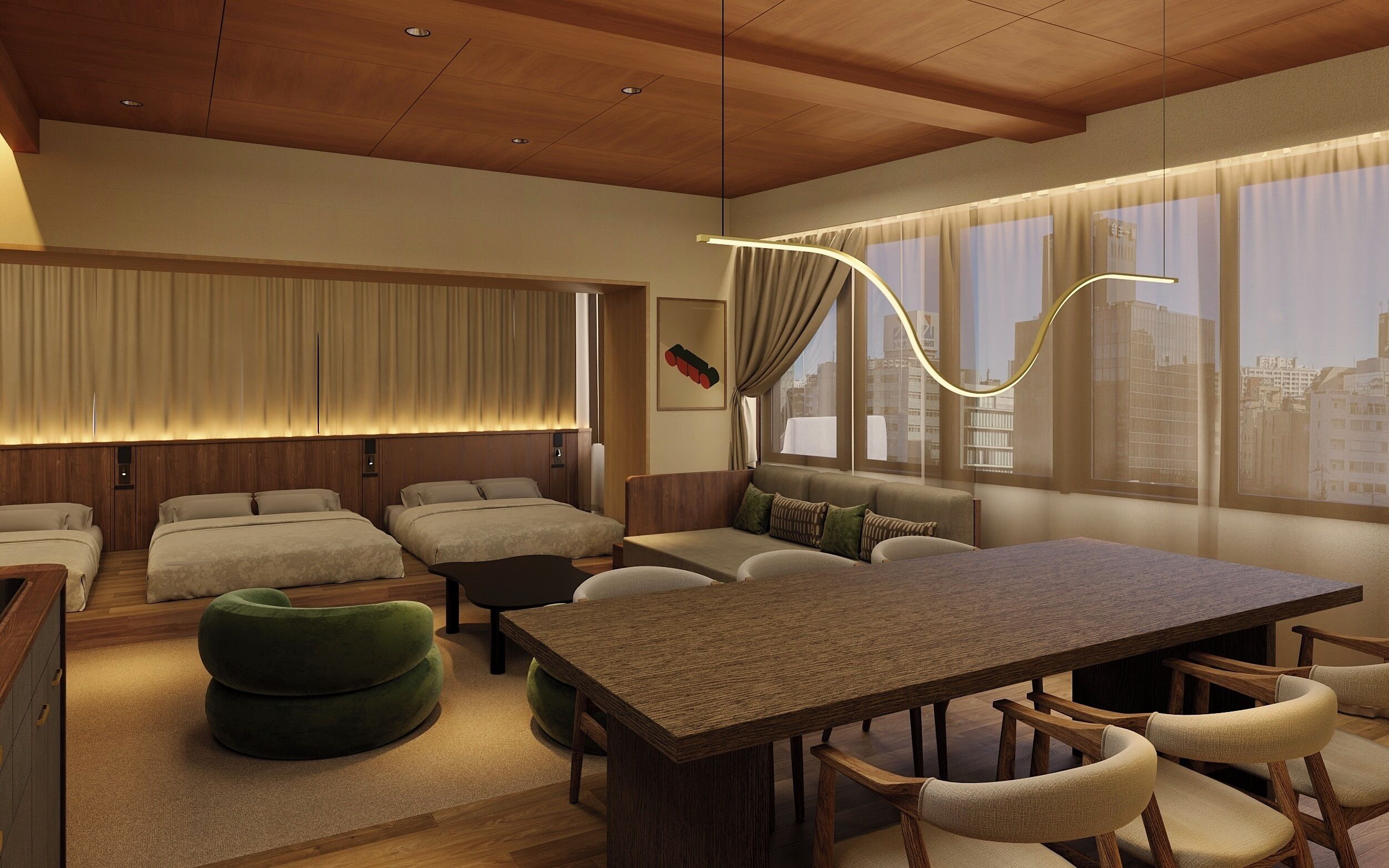 Suite Superior | Secretária, secretária adequada para computadores portáteis 