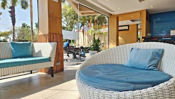 Sala de estar do lobby