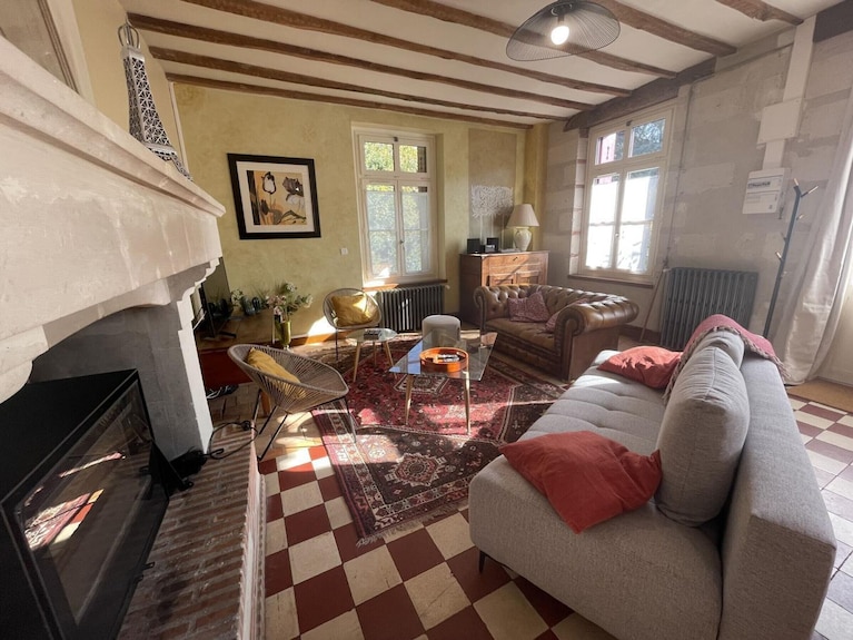 Encantadora Casa De Vacaciones Con Parking, Admite Mascotas, Cerca De Tours - Tours