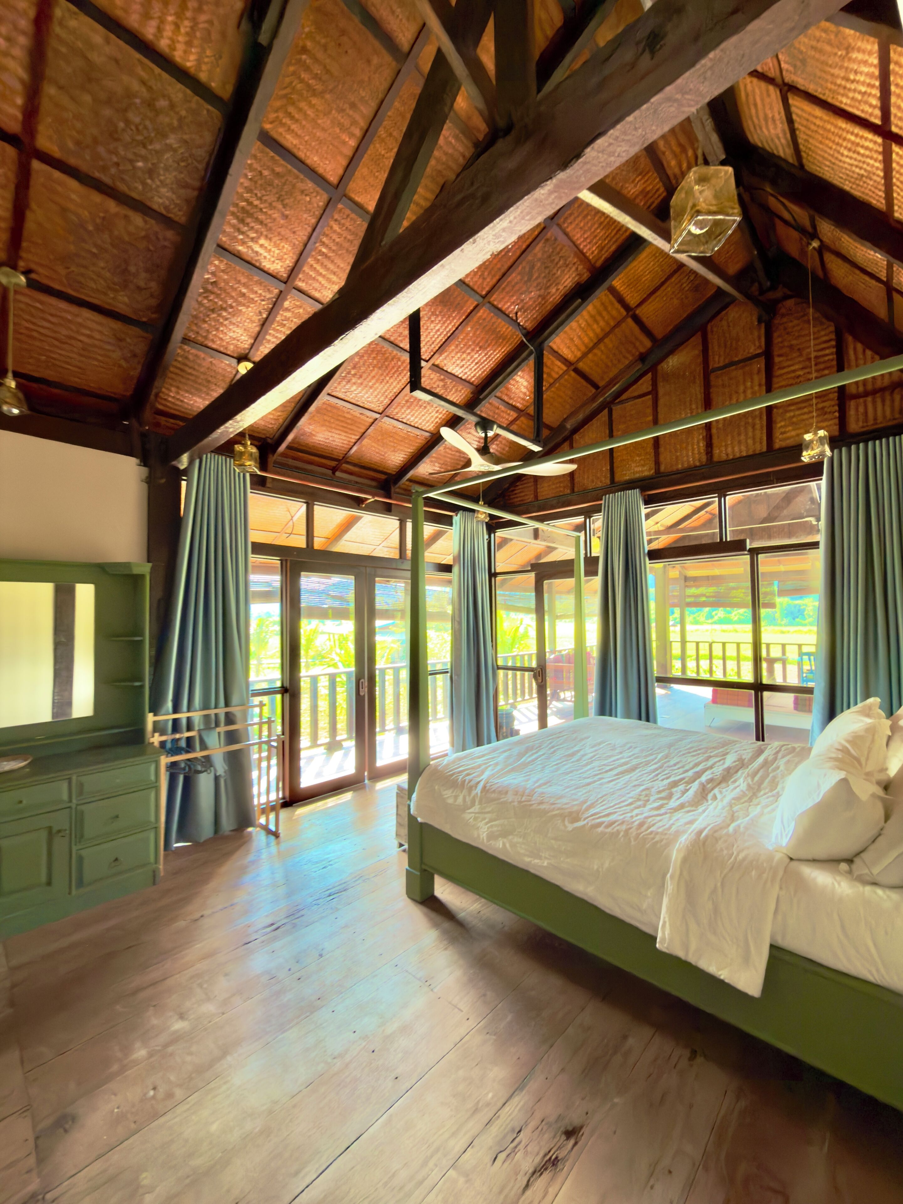 Villa, vista para a montanha | Ferro/tábua de engomar, Wi-fi grátis 