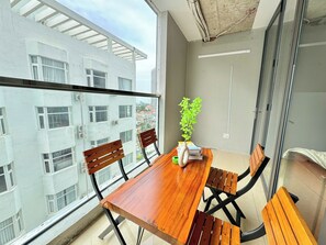 Apartamento Deluxe, 2 quartos, Vista para a cidade | Vista da varanda