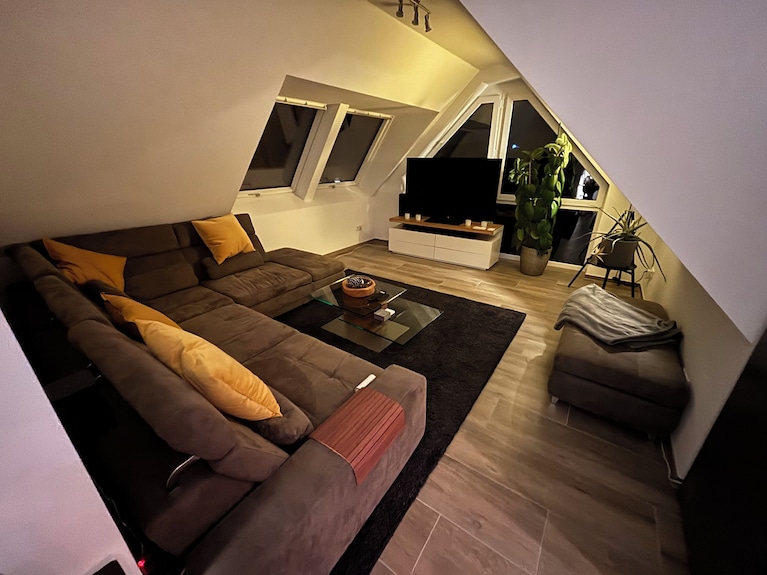 2room. Duplex Apartment - Roof Terrace, Whirlpool, Elevator, Air Conditioning, Close To Clinic - Bad Salzuflen