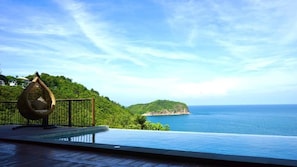 Vista para a praia ou o mar