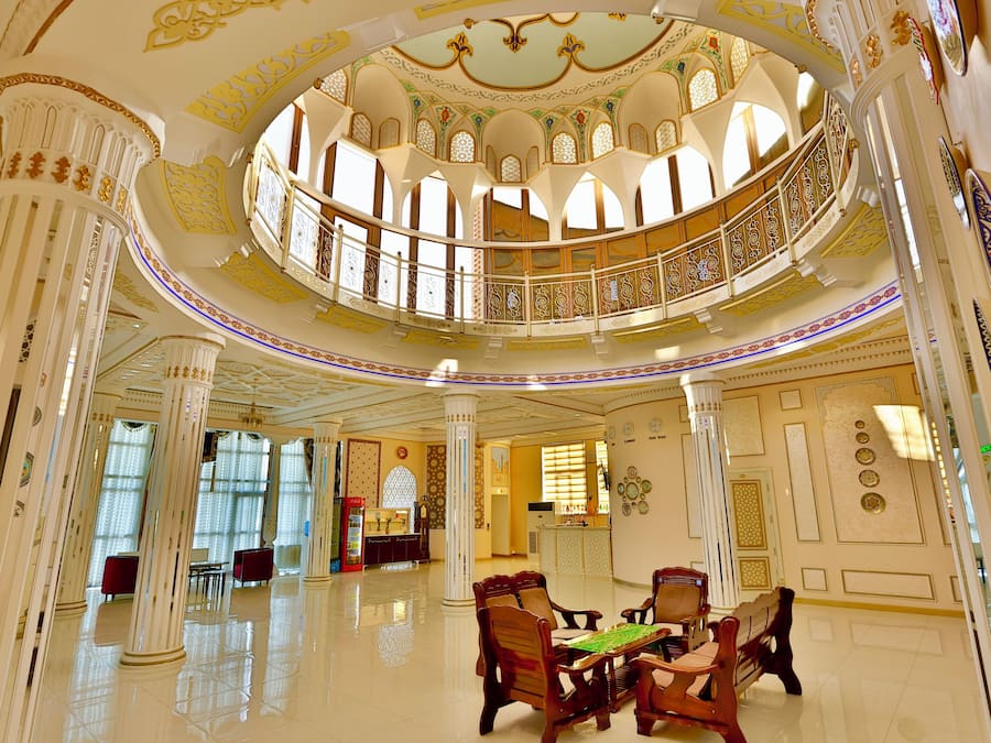 Sala de estar do lobby