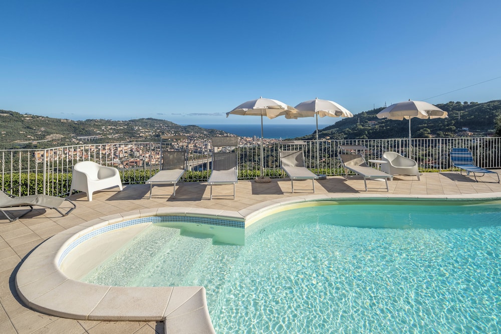 Villa Agata With Private Pool Seaview - Imperia