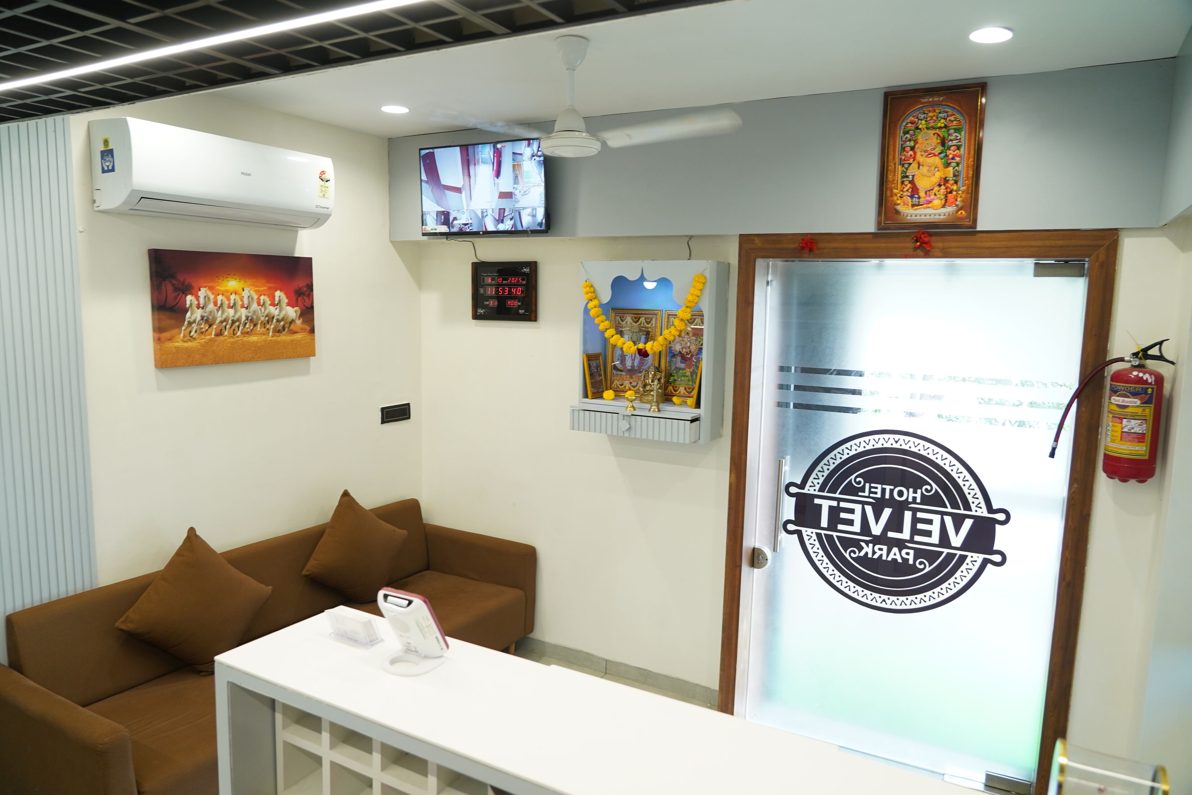 Sala de estar do lobby