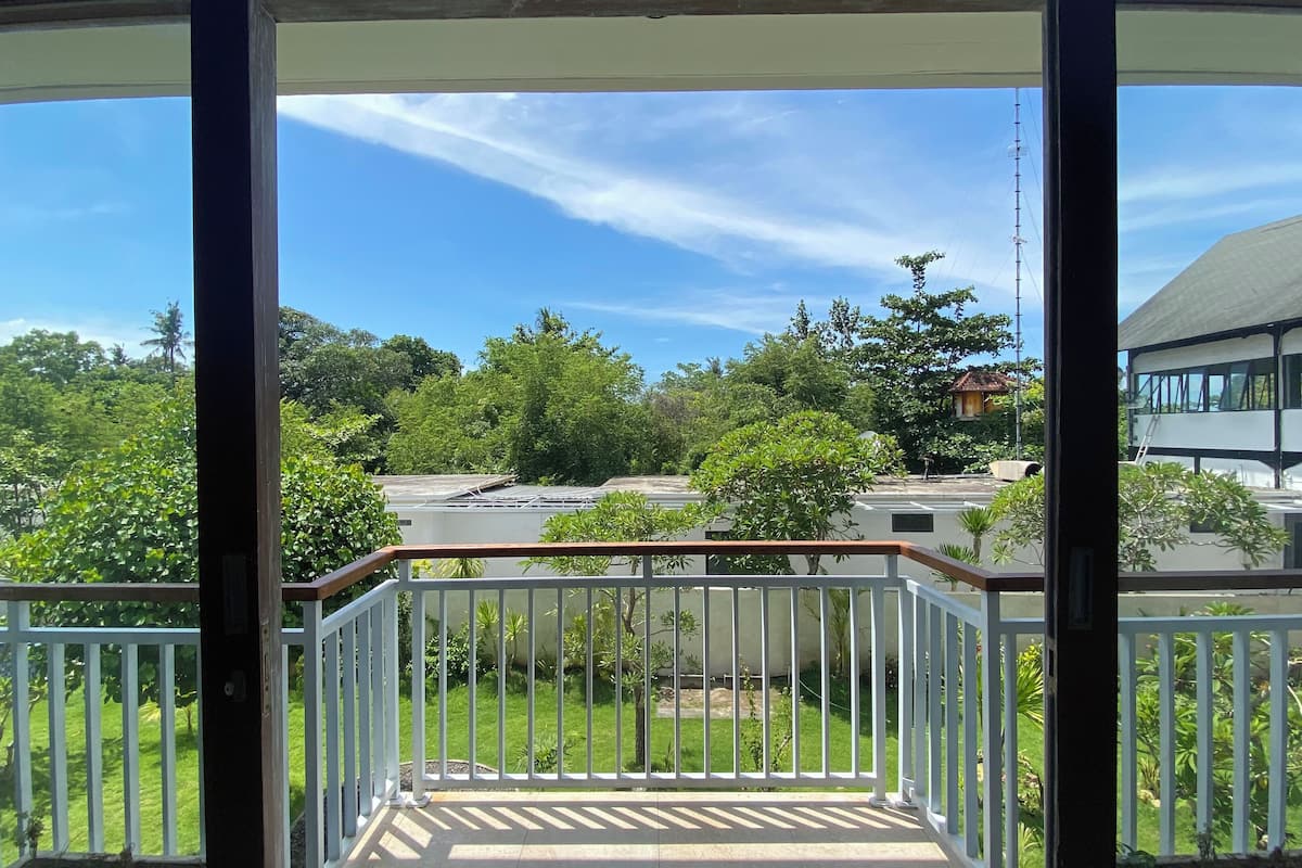 Quarto Deluxe, não fumadores, vista para o jardim | Terraço/pátio interior