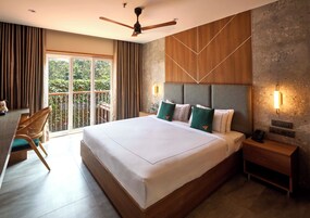 Quarto Superior | Roupa de alta qualidade, minibar, cofre no quarto 