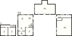 Casa | Planta do andar